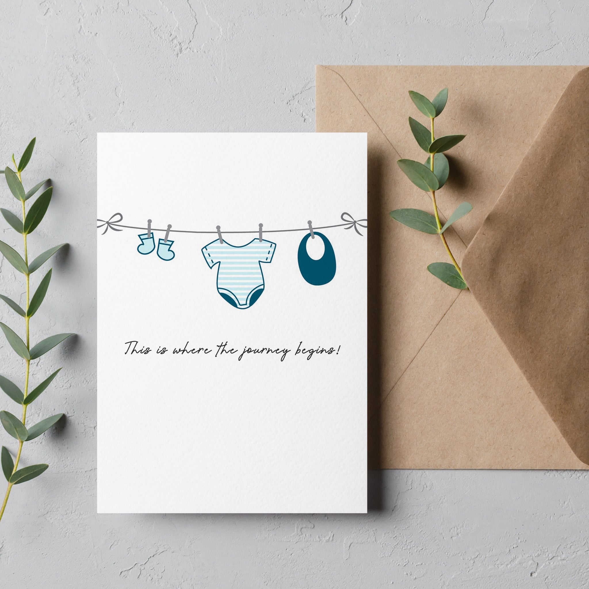 Journey Greeting Card