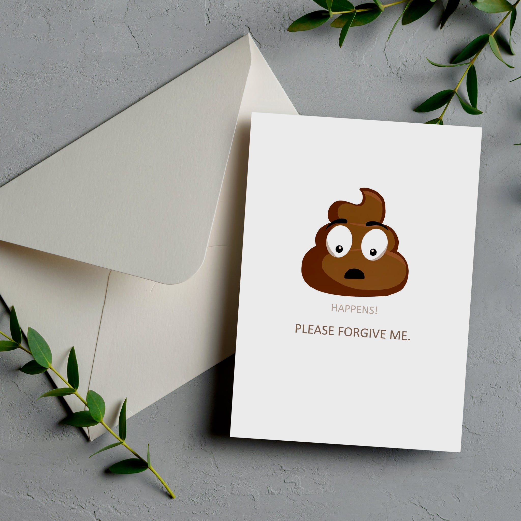 Please Greeting Card