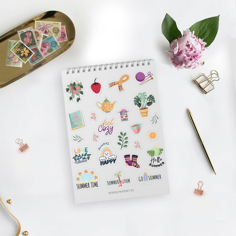 Sticker book (9 sticker sheets)