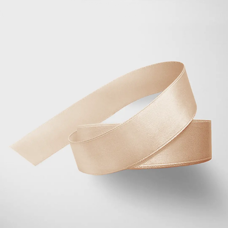 Cream Satin Ribbon (10 metre)