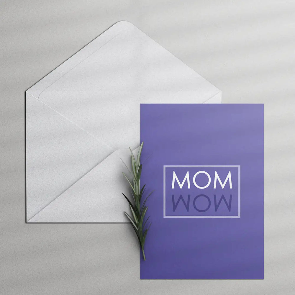 Violet Greeting Card